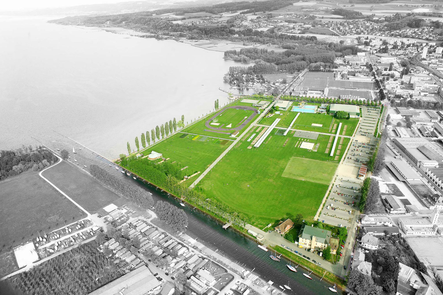 Parc des Rives – Yverdon-les-Bains – Paysagestion